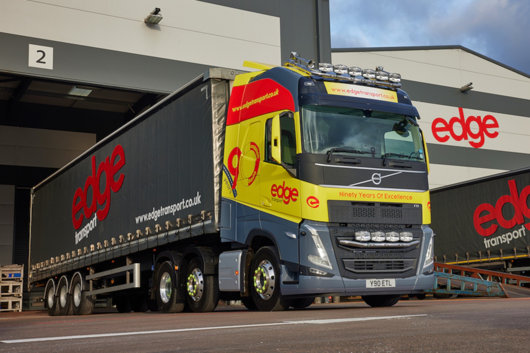 Edge Transport celebrates 90th anniversary with standout Volvo FH