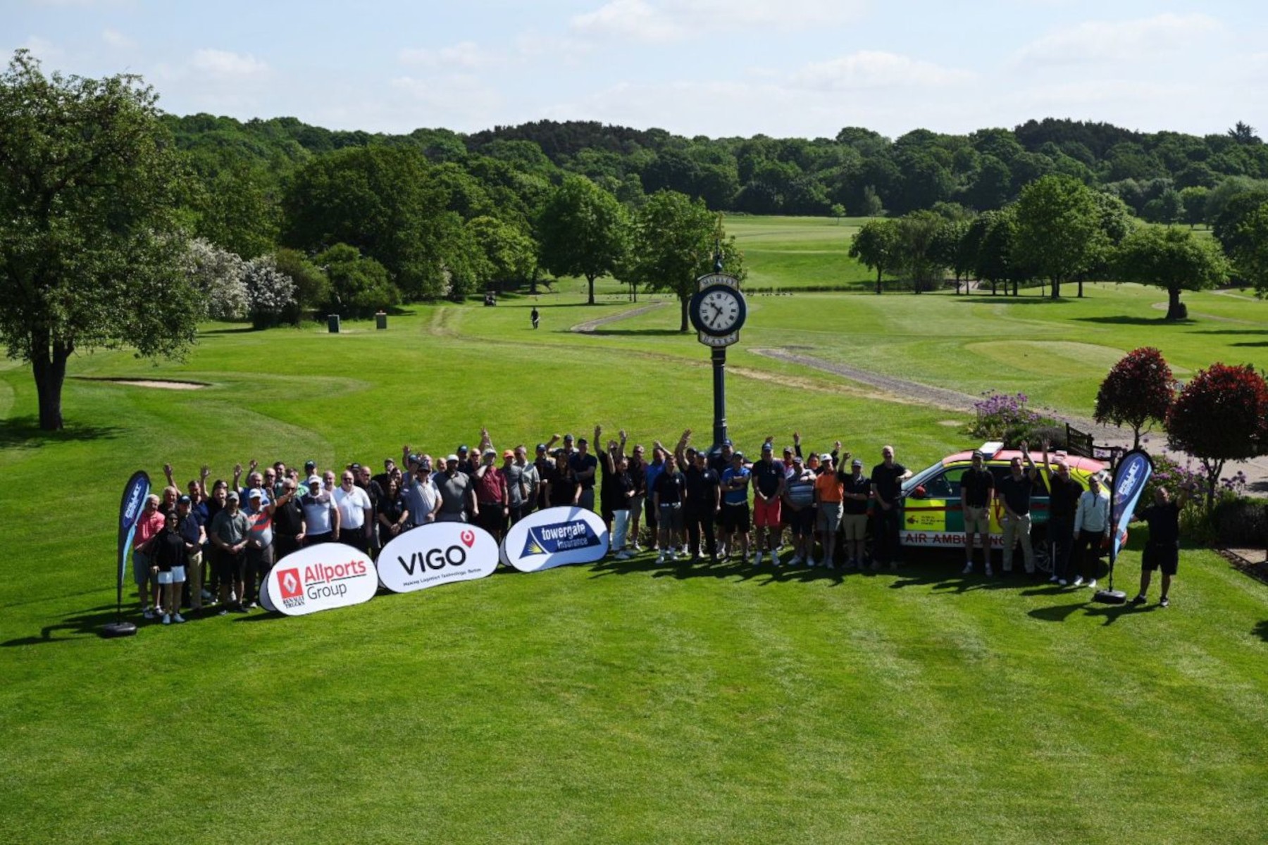 Pallet-Track’s annual golf day is a hole in one
